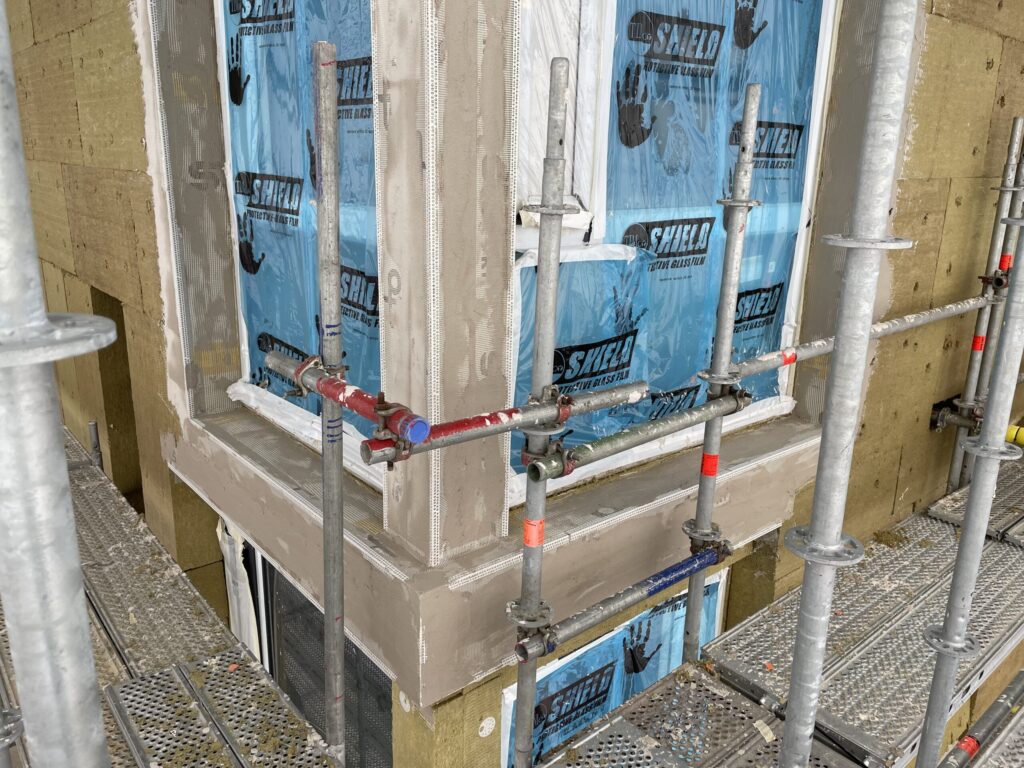 Riverside Canterbury-Insulated render with Render & brick slips finish ...